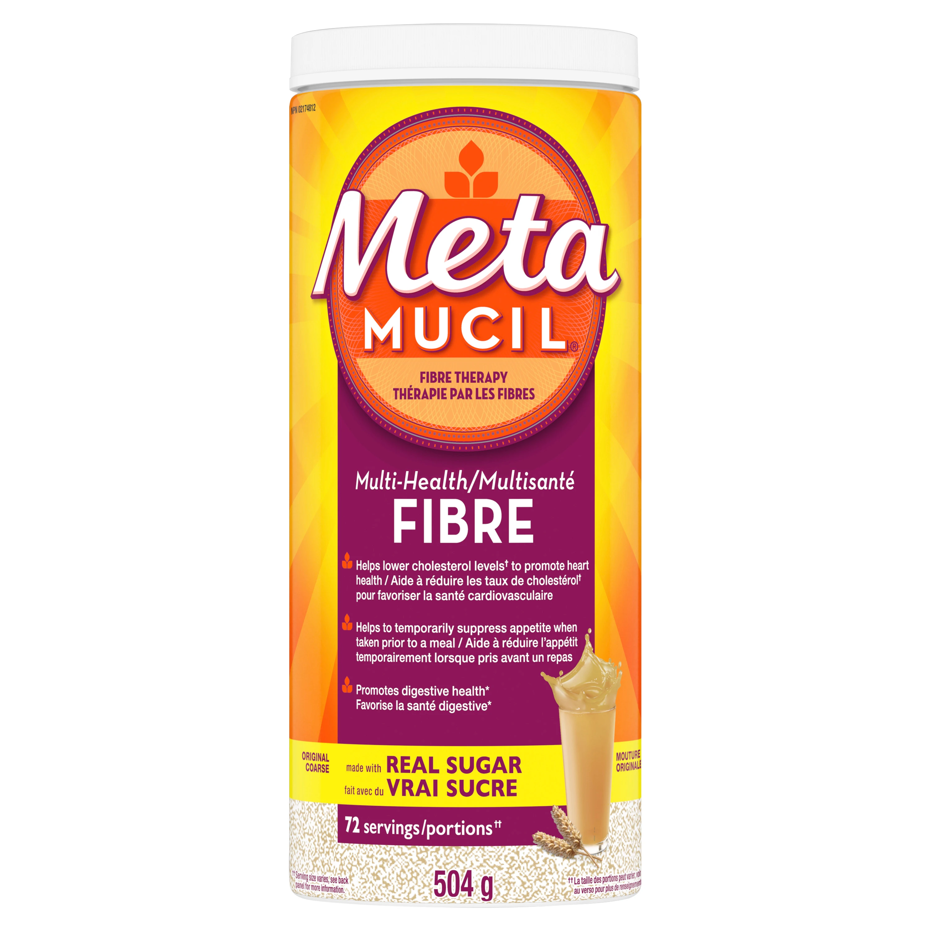 Metamucil - Original Coarse Fibre Powder | Metamucil