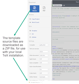 Tip Of The Week How To Download An Overleaf Template Overleaf 