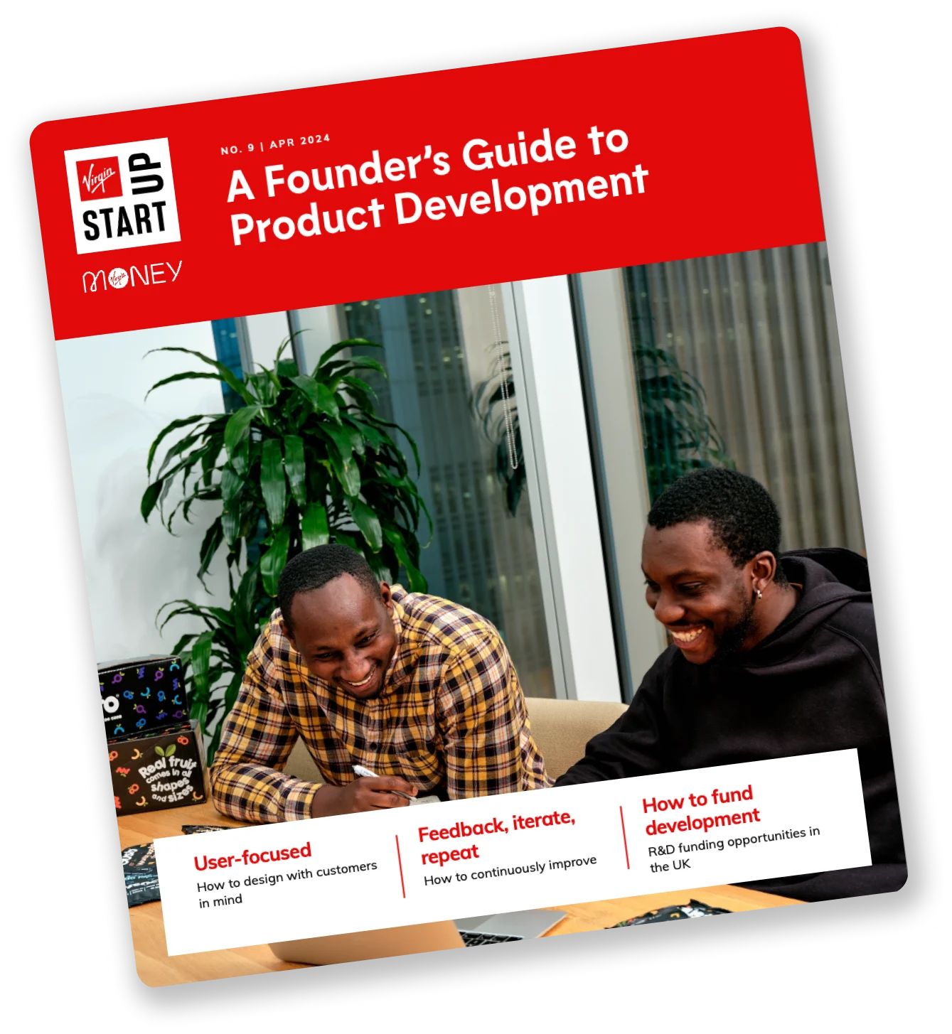 Free Product Development Guide for Startups from Virgin StartUp