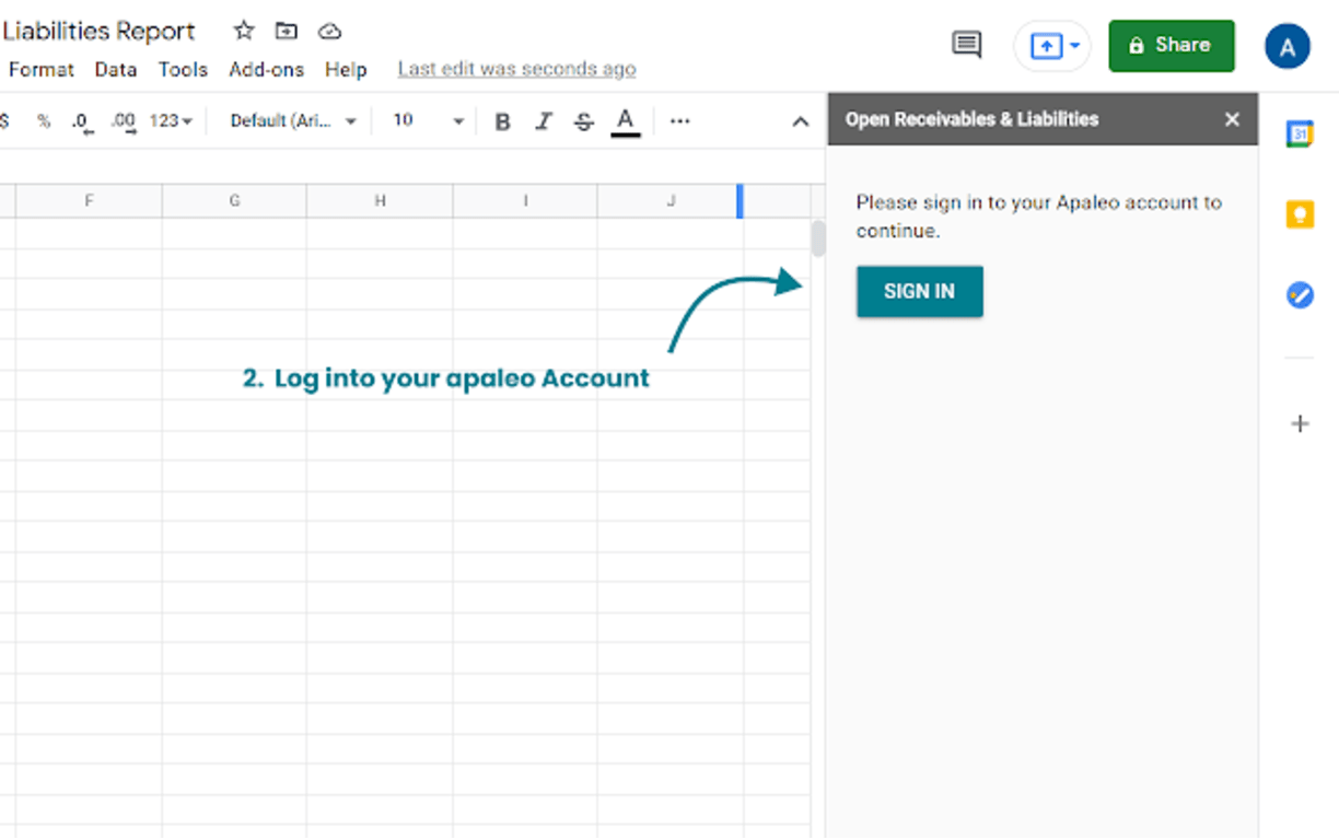 apaleo for Sheets | Apaleo Store