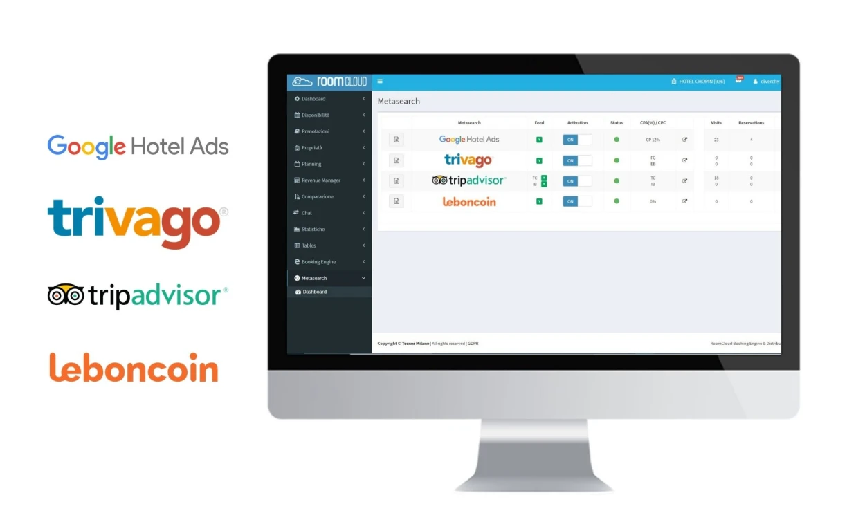 RoomCloud Channel Manager | Apaleo Store