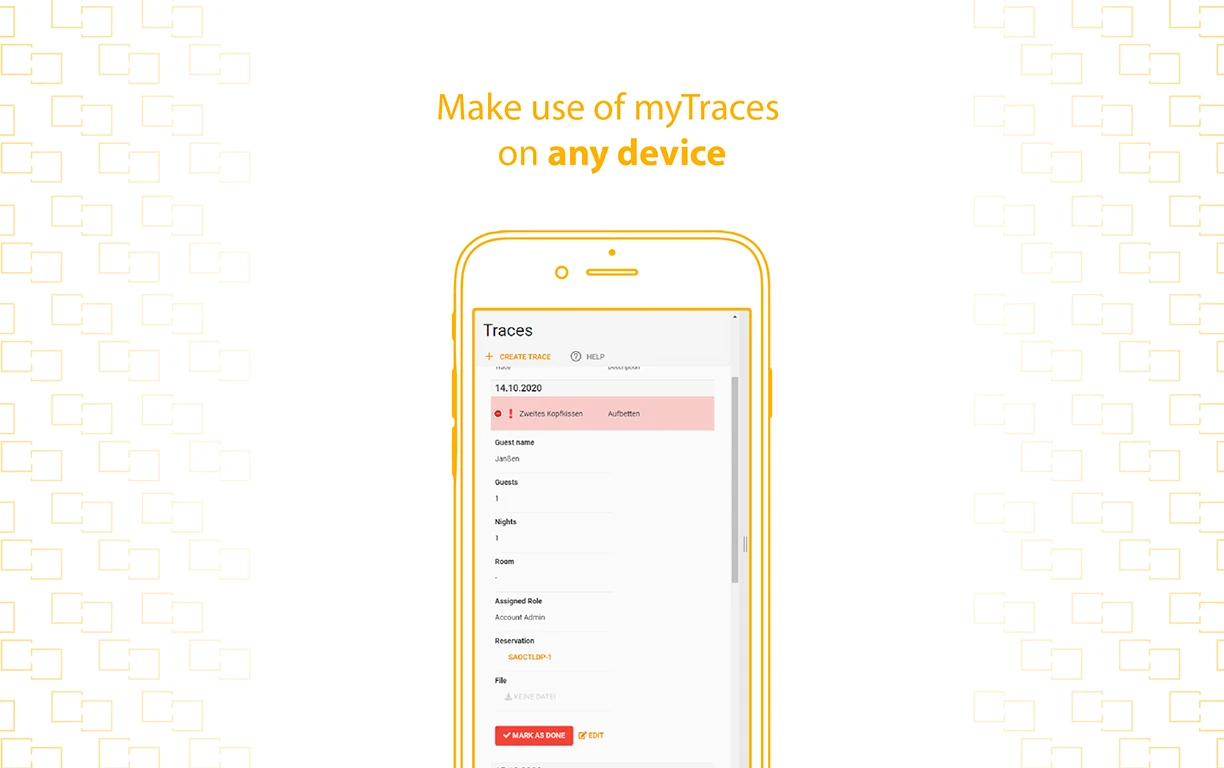 myTraces by detco | Apaleo Store