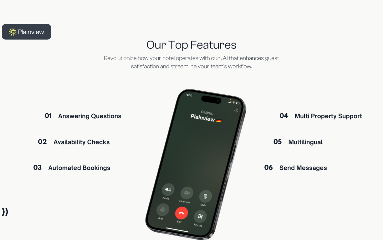 Plainview AI | Apaleo Store