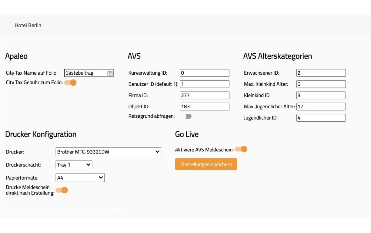 Avs Der Digitale Meldeschein _ Digitaler Meldeschein mit Push-to-iPad ...