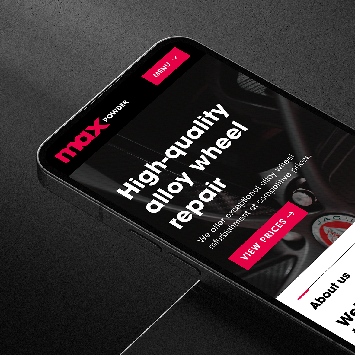 Comprehensive rebranding and design for Max Powder Alloys - Trevor Saint