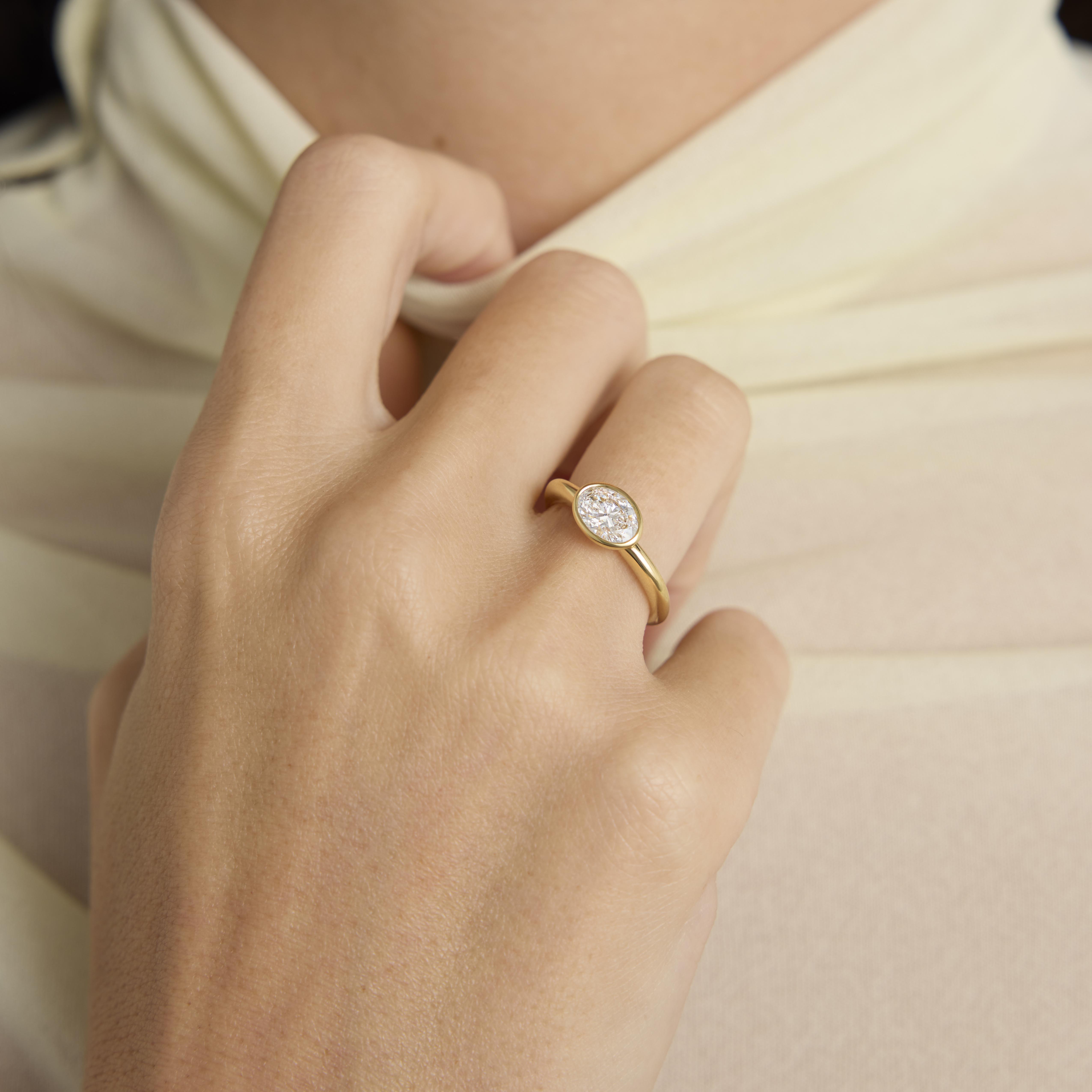 The Dolly Ring, Luxury Lab Grown Diamond Engagement Ring by Kimaï
