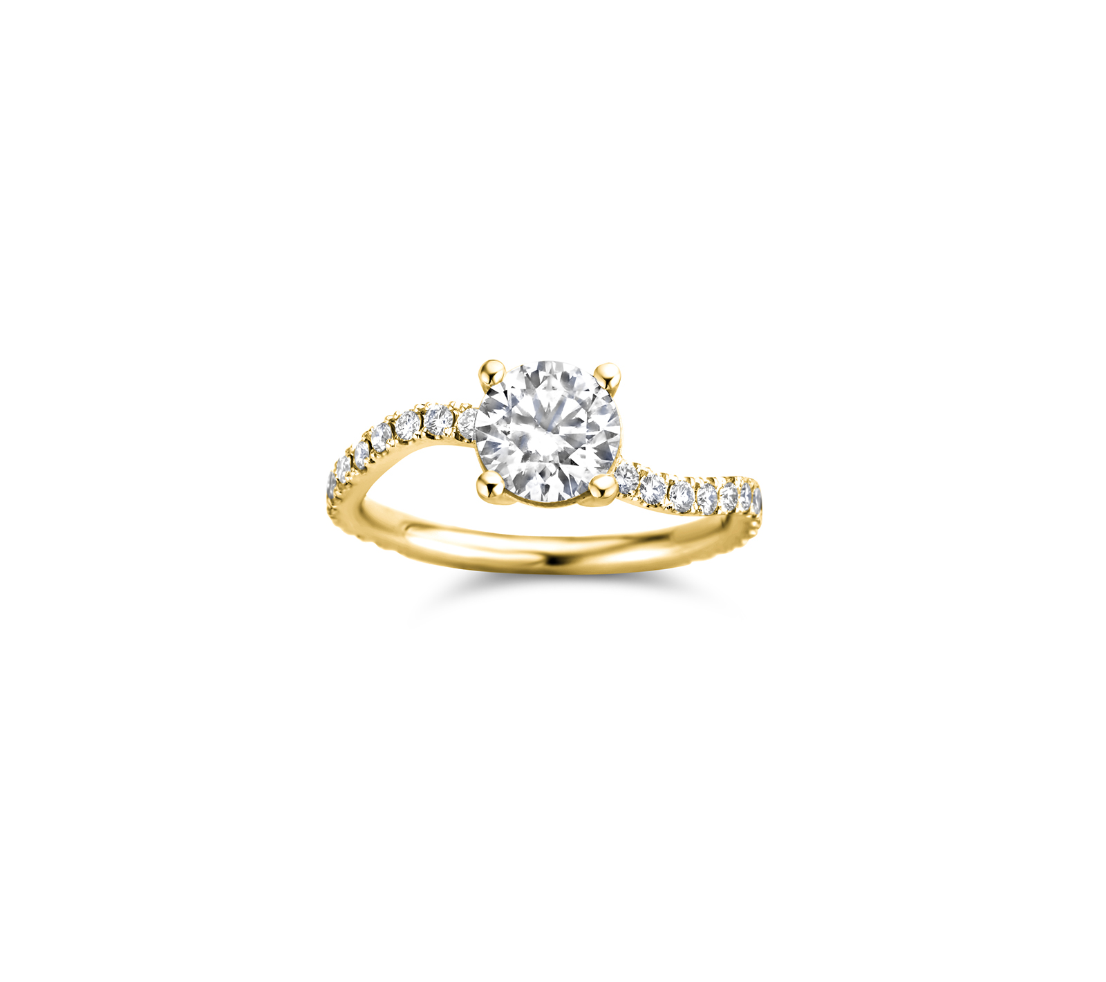 Shop Lab Grown Diamond Engagement Rings in 18k Recycled Gold | Kimaï