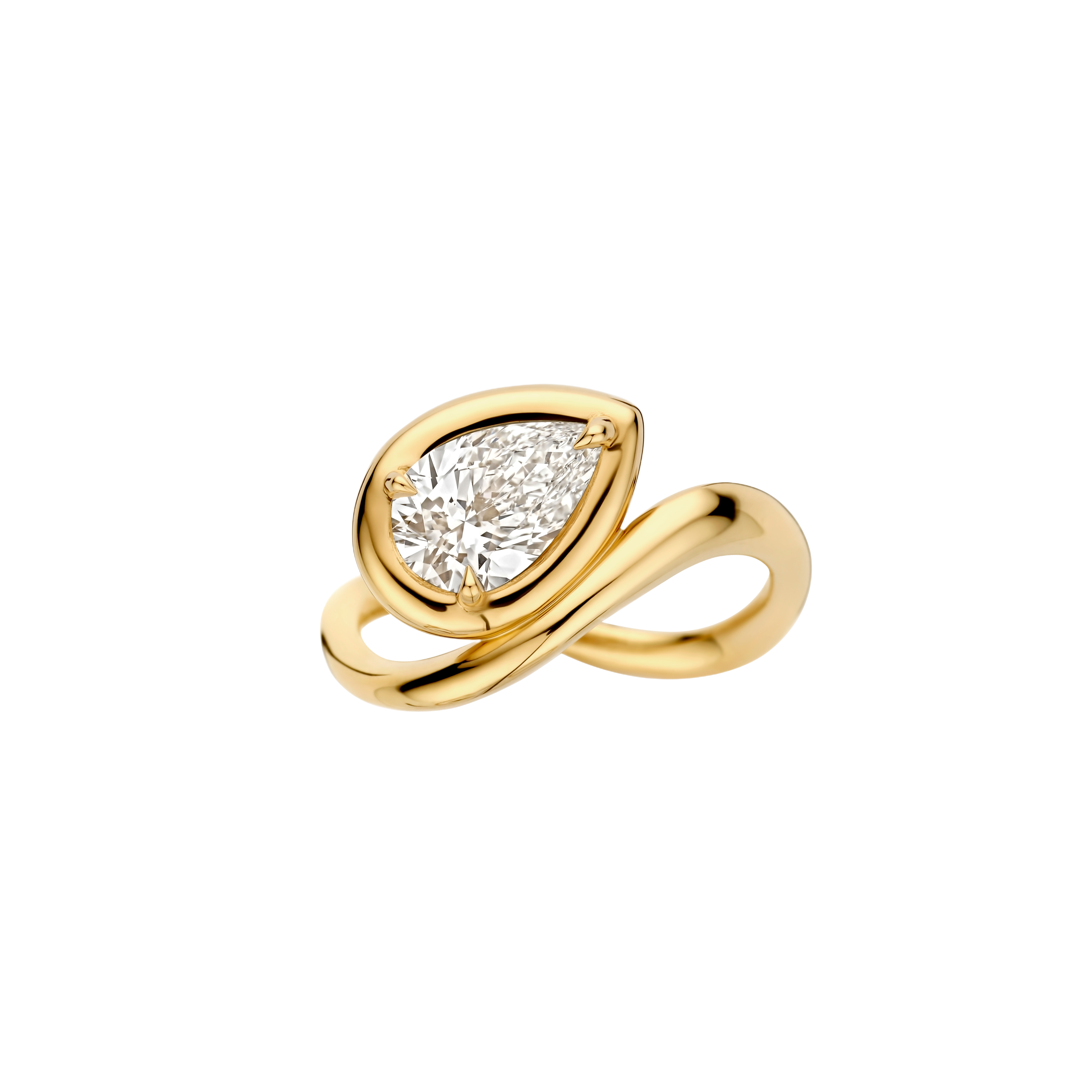 Lab Grown Diamond Engagement Rings Made with 18K Recycled Gold | Kimaï
