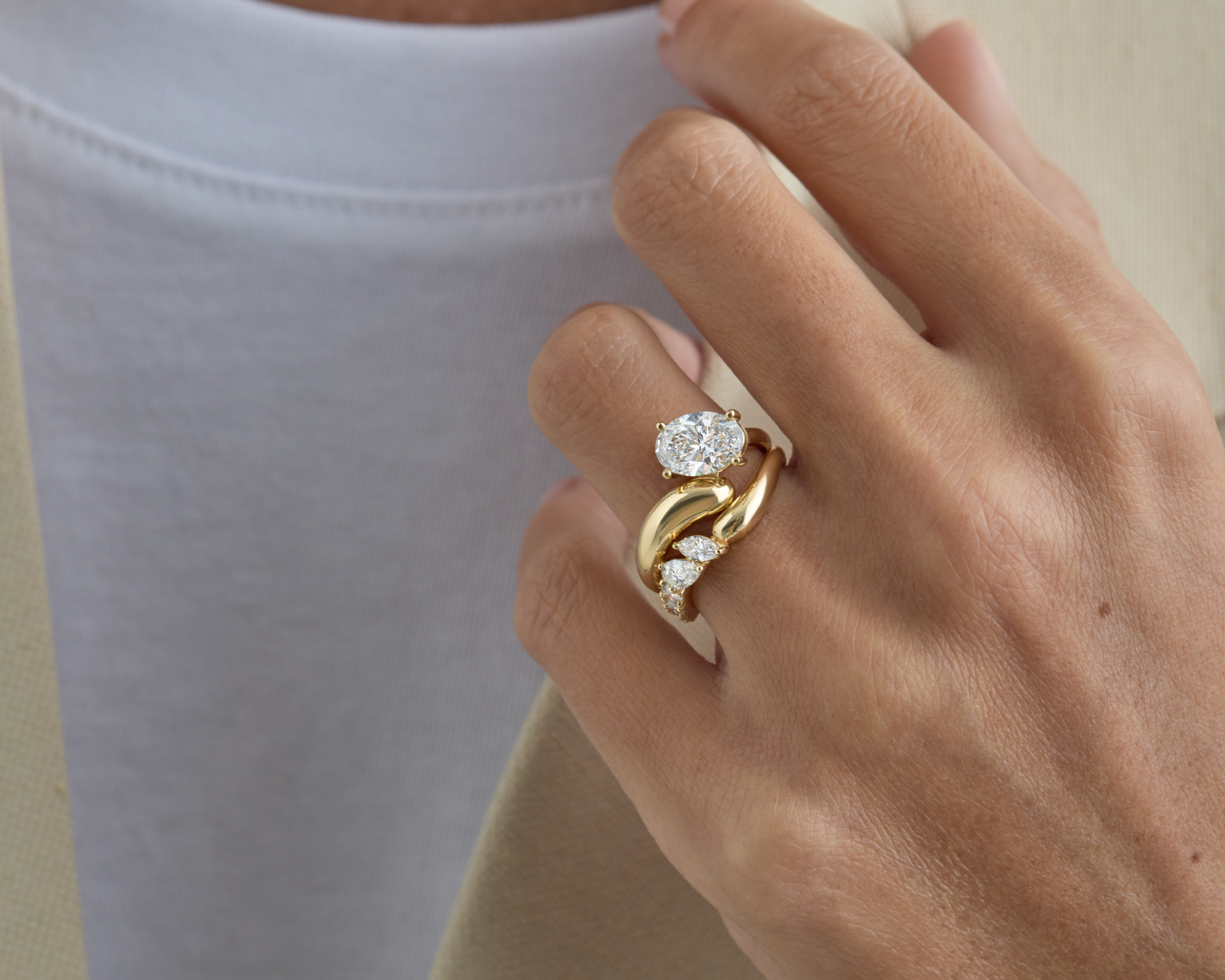 Nella Jackie Band | Wedding Band | Kimai UK Fine Jewelry