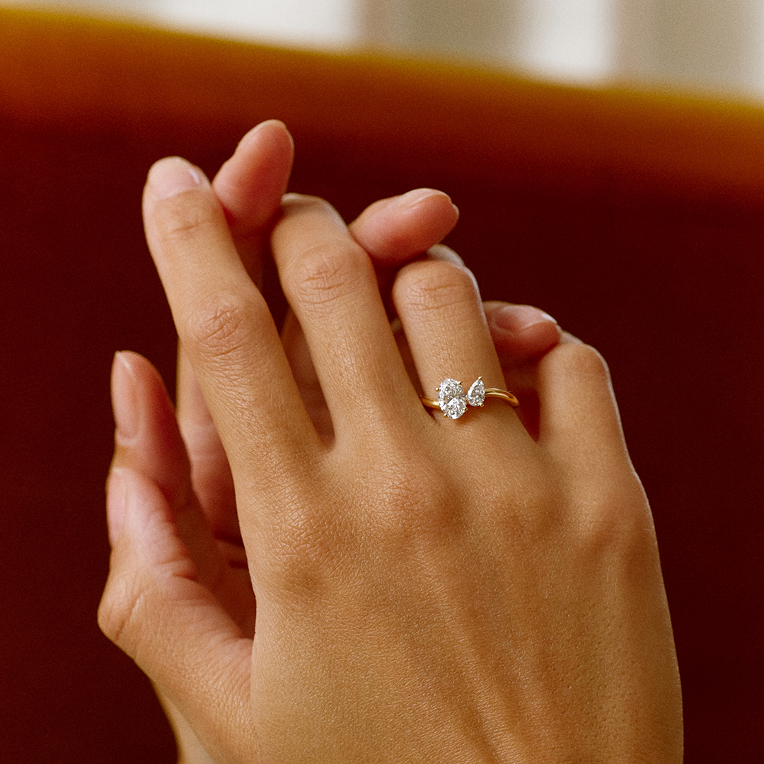 Lab Grown Diamond Engagement Rings with 18K Recycled Gold | Kimaï