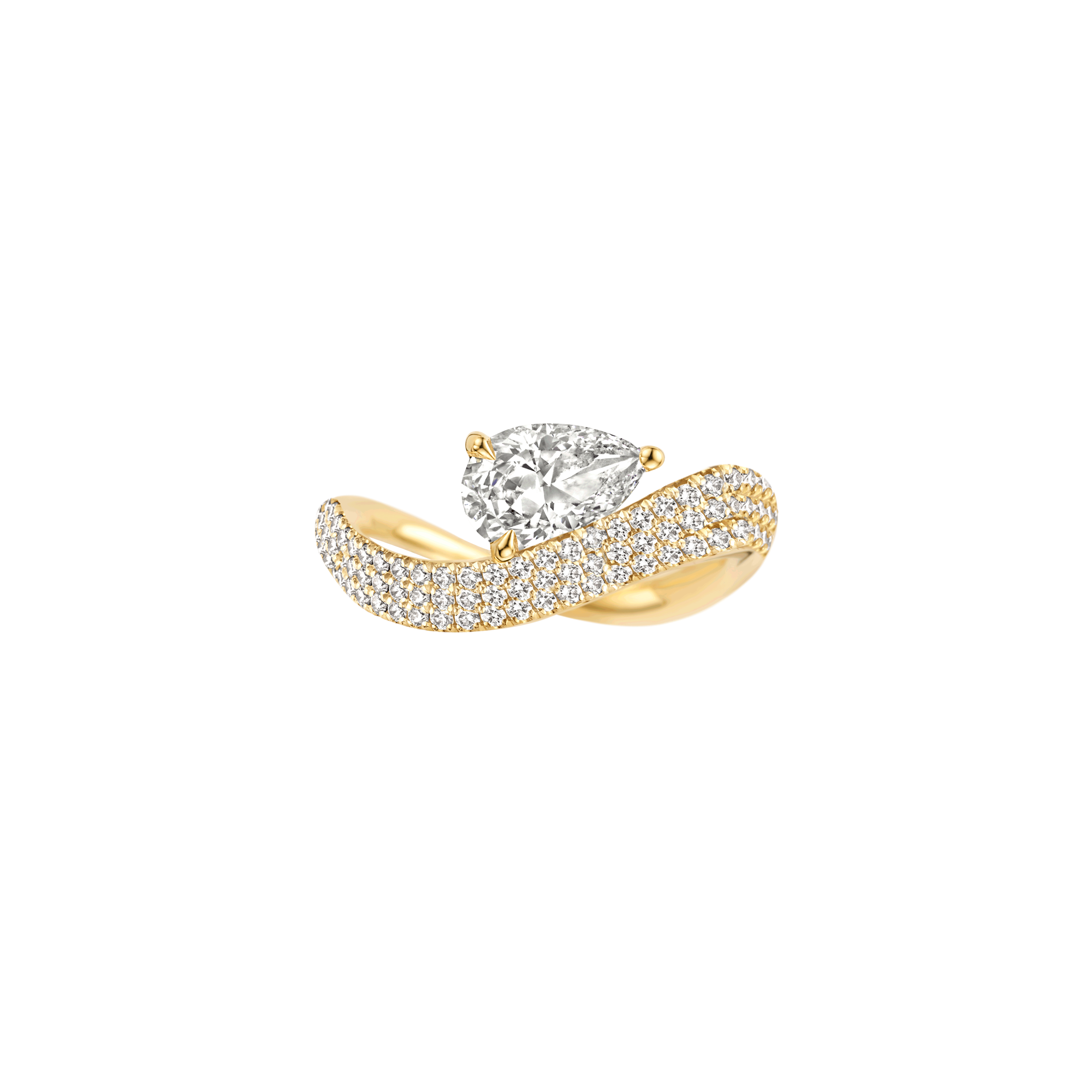 Lab Grown Diamond Engagement Rings with 18K Recycled Gold | Kimaï UK