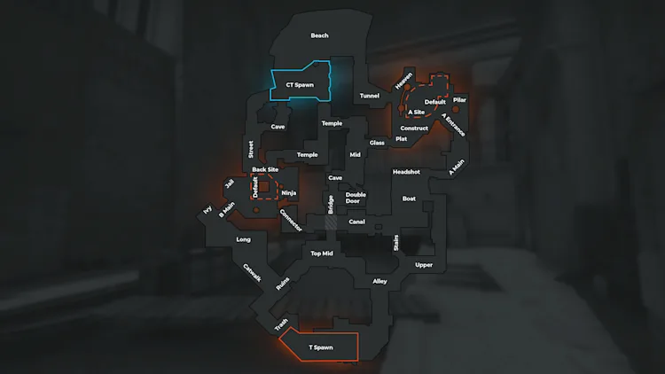 Map Callouts: Anubis - Skinport Blog