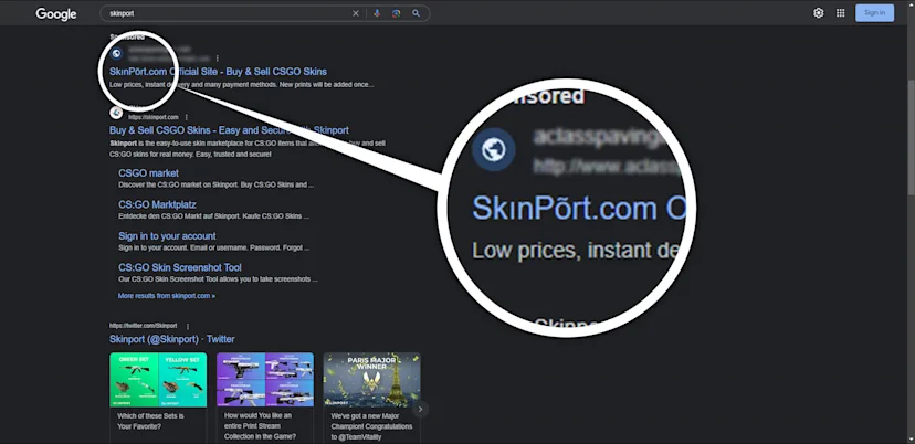 Protect yourself against Phishing Scams! - Skinport Blog