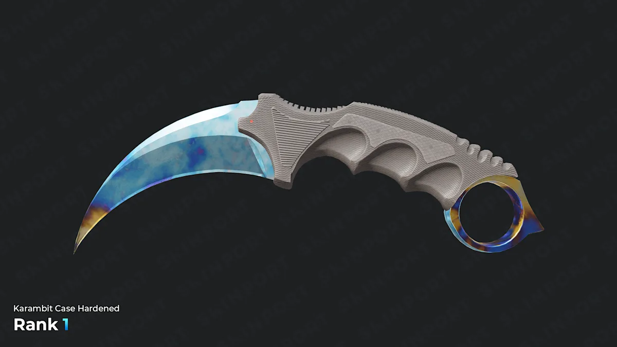 Karambit Case Hardened - Blue Gem Patterns Guide - Skinport Blog