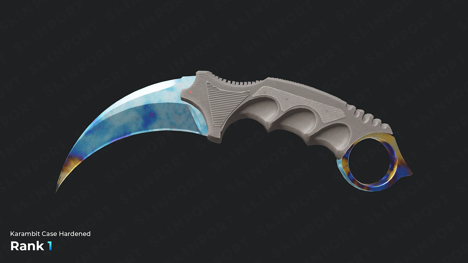 Karambit Einsatzgehärtet - Blue Gem Muster Guide - Skinport Blog