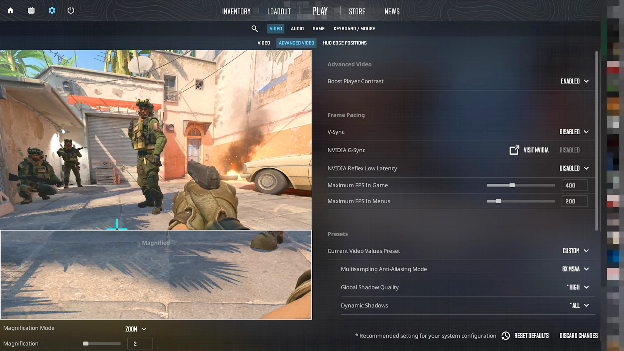 Donk Settings - Sense, Crosshair, Resolution, Hardware - Skinport Blog