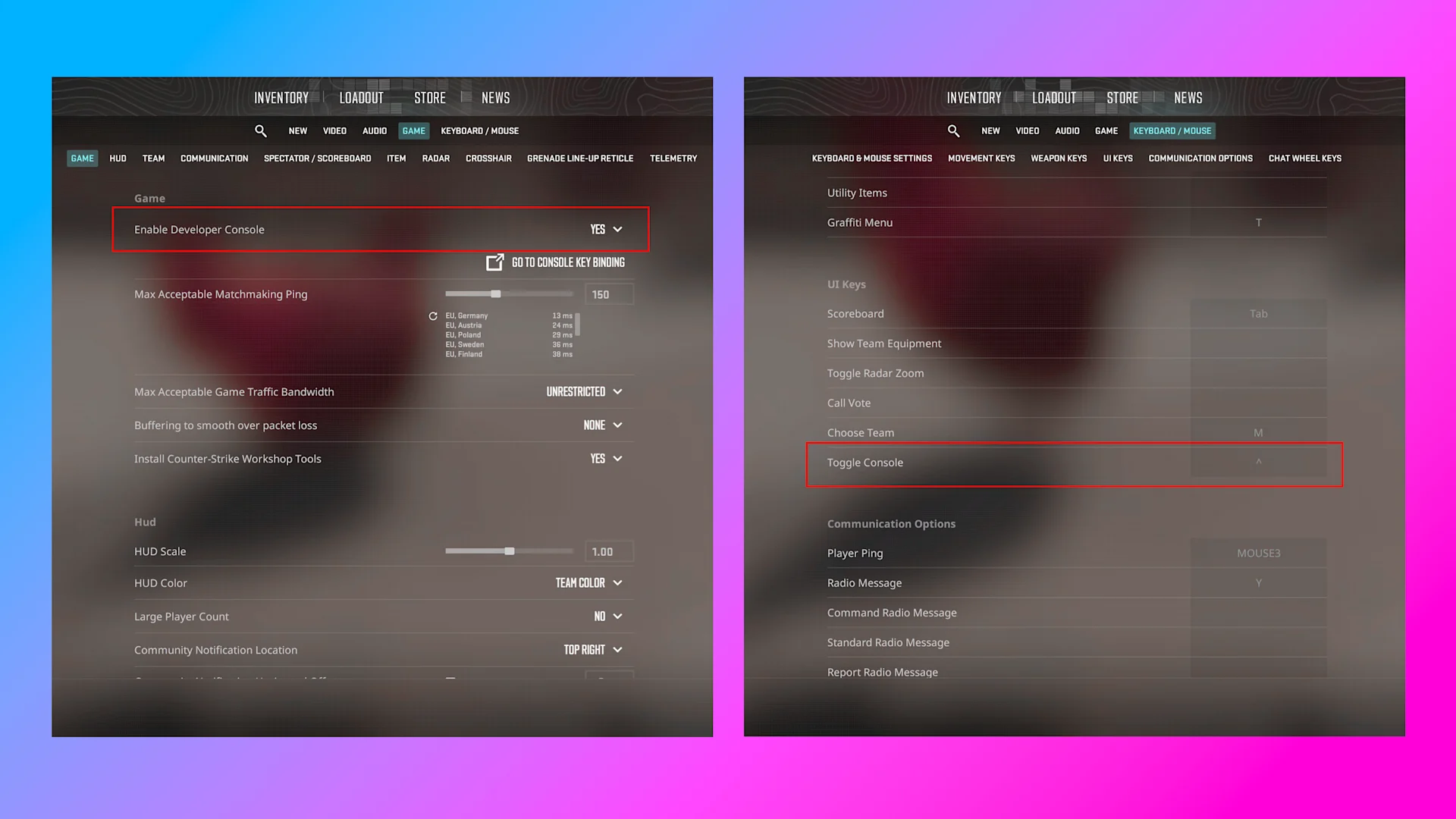 Funny console commands in CS2 - Skinport Blog