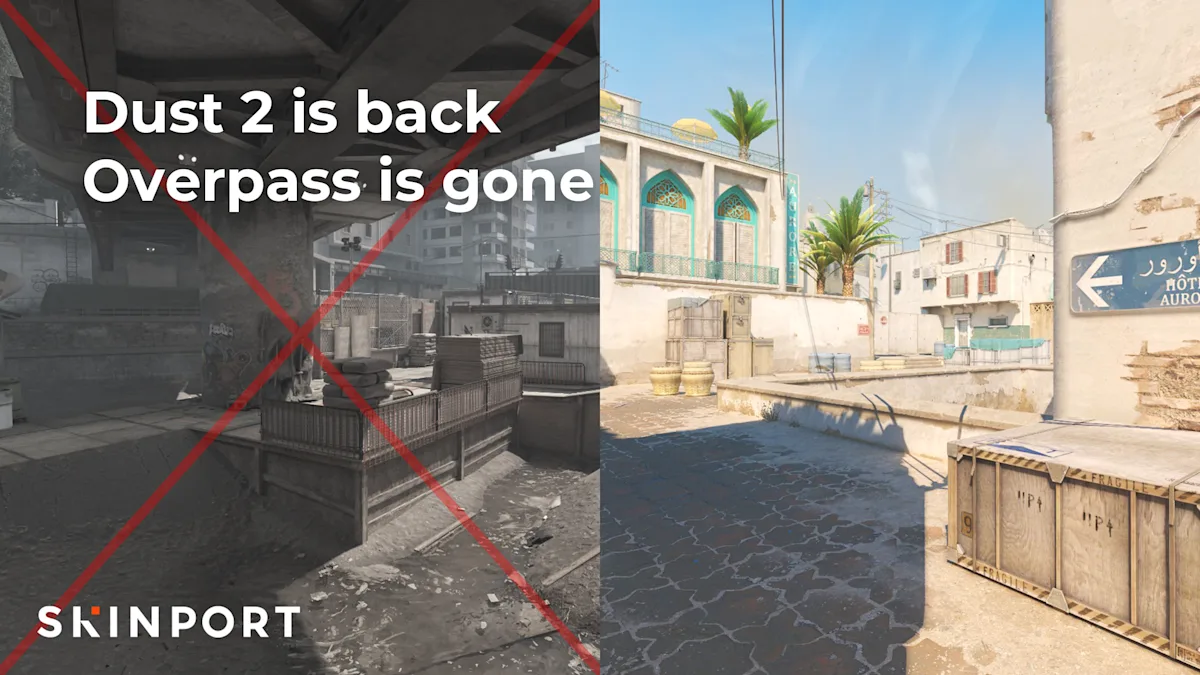 CS2 Update! cl_righthand 0 and Dust II are both back! - Skinport Blog