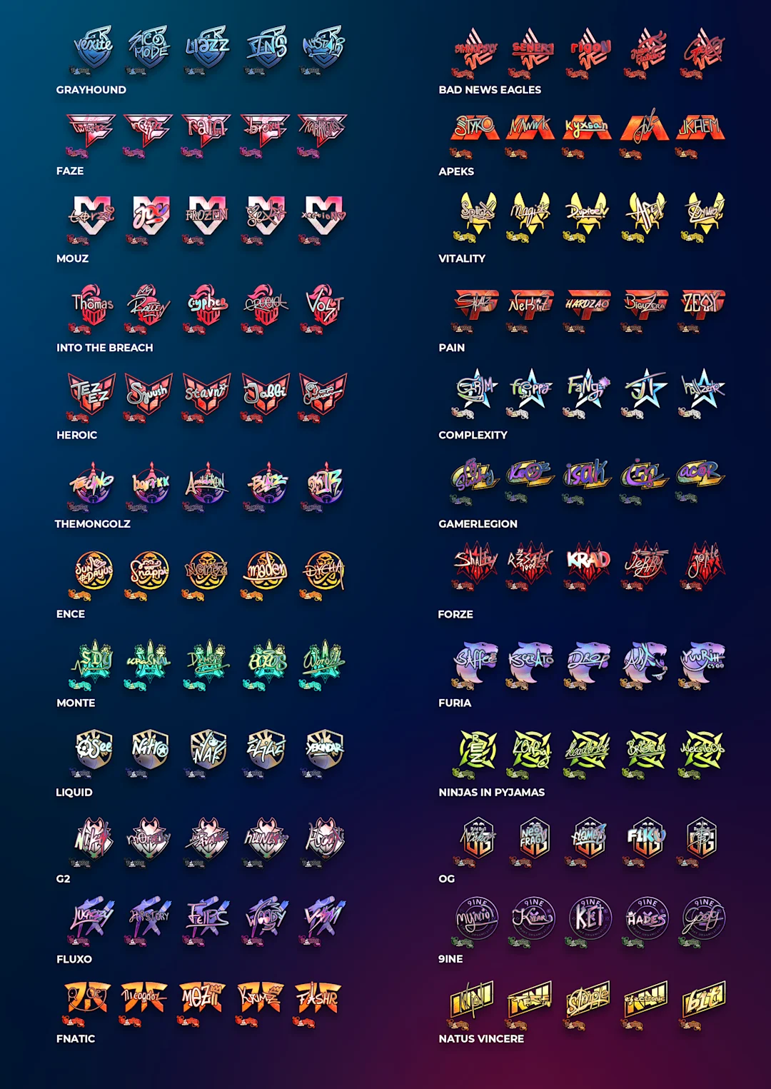 Paris Major 2023 Stickers and Viewer Passes are finally here - Skinport ...