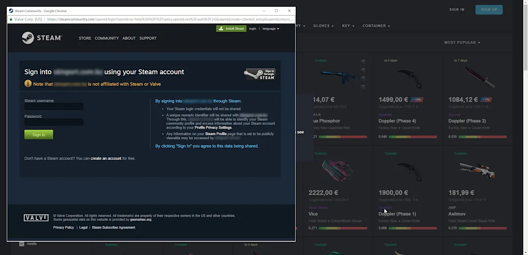 Protect yourself against Phishing Scams! - Skinport Blog