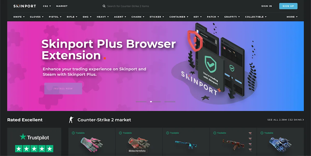 What is the highest rated CS2 Skin Marketplace? - Skinport Blog