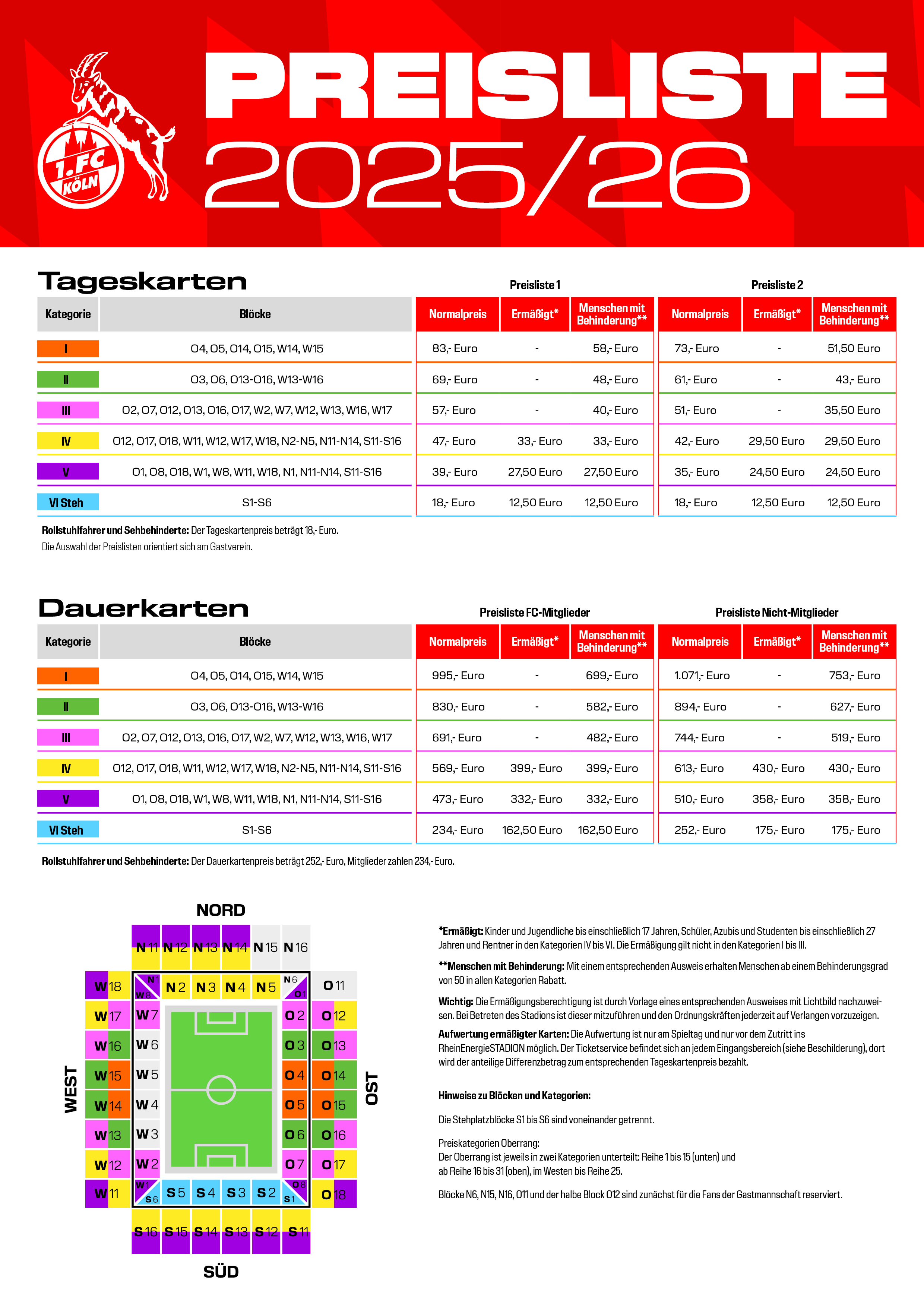 Tickets | 1. FC Köln
