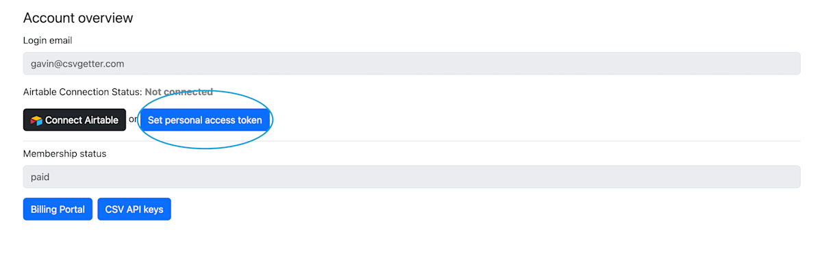 Airtable Api Key Deprecation
