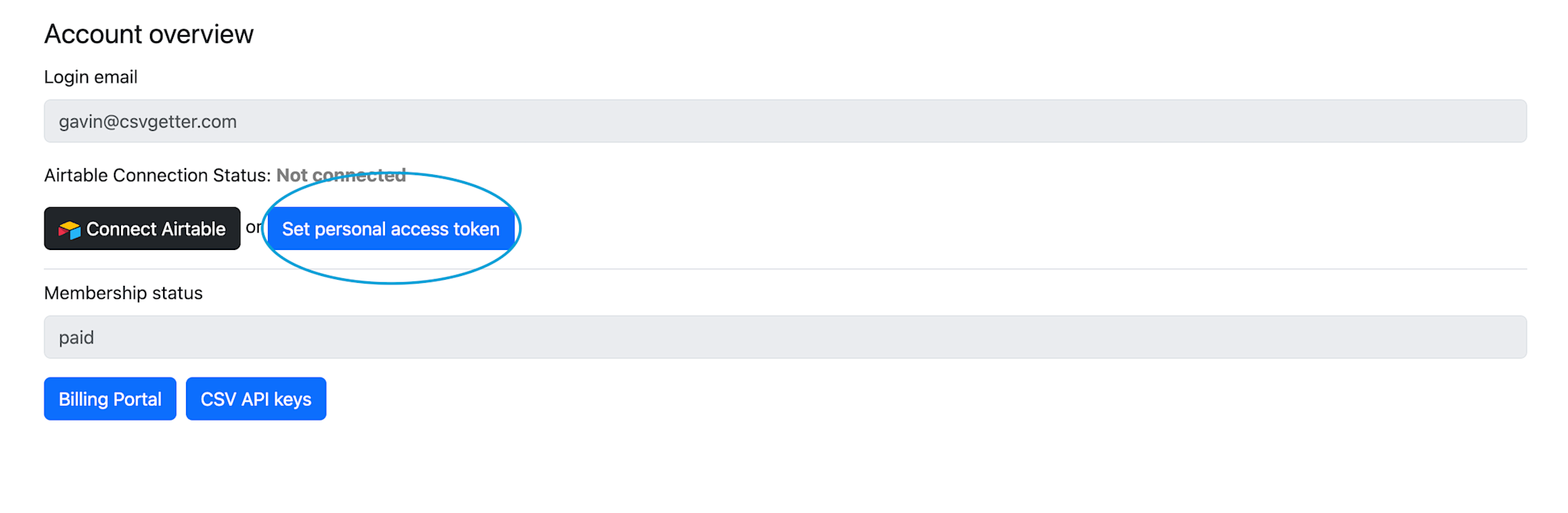 Airtable Api Key Deprecation