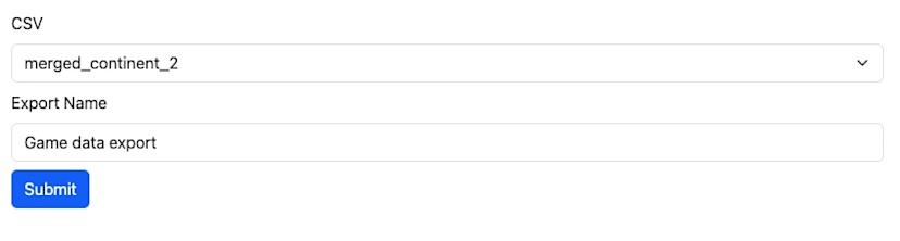 CSV as Wordpress Table Example