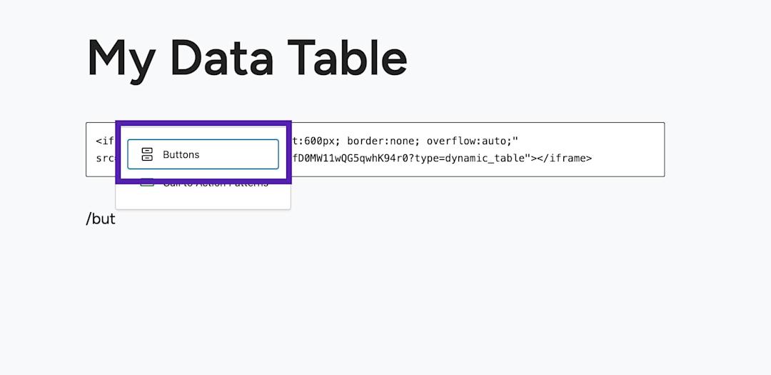 Create Sortable Tables in Wordpress