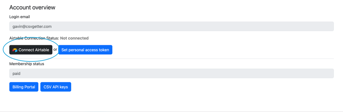 Airtable Api Key Deprecation