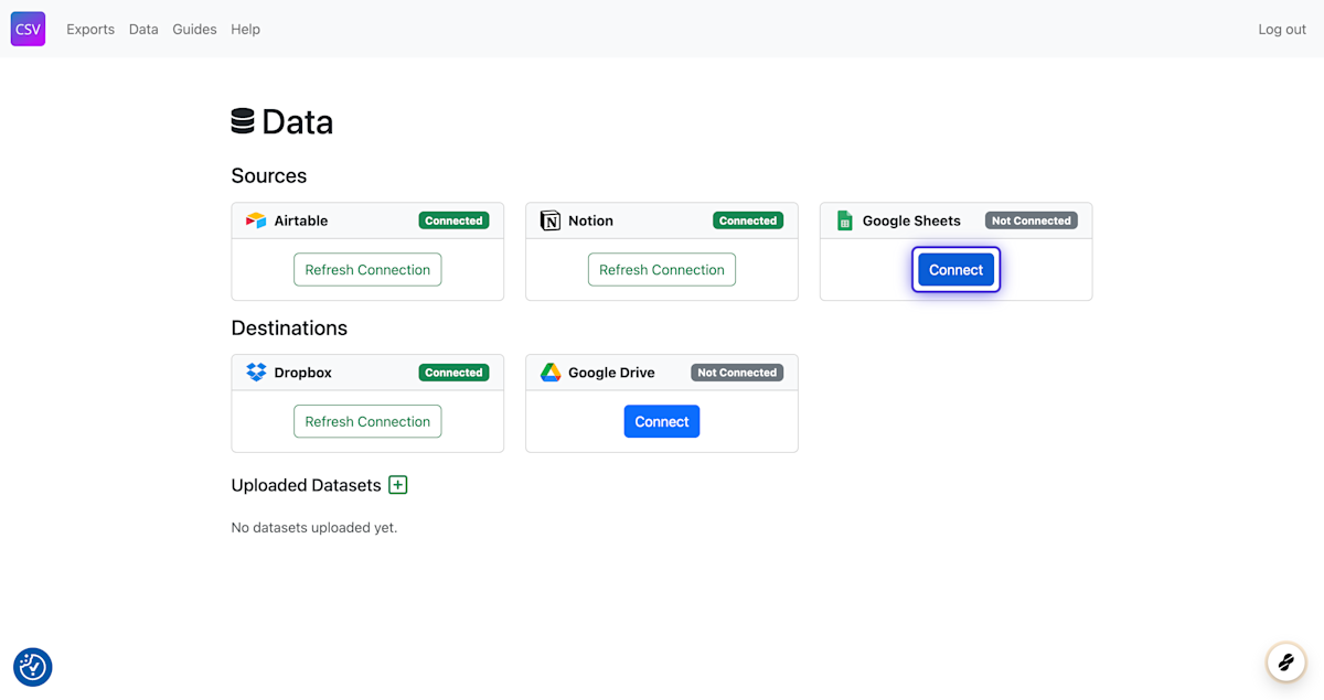 Export Google Sheets to Excel