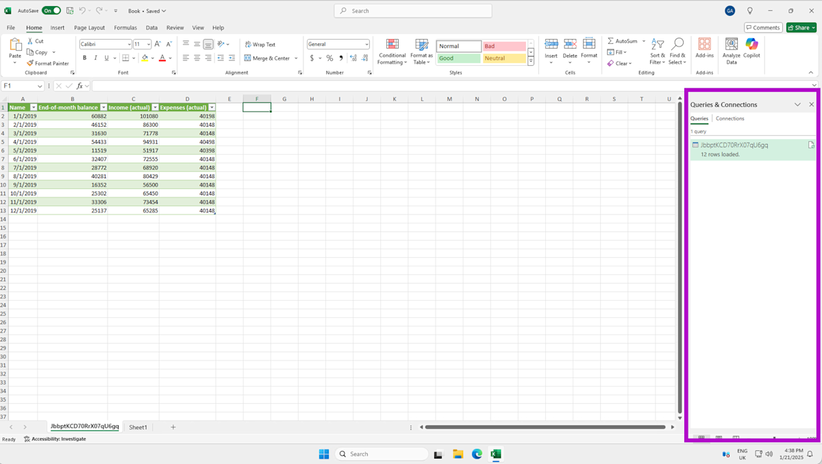 Export Notion to Excel