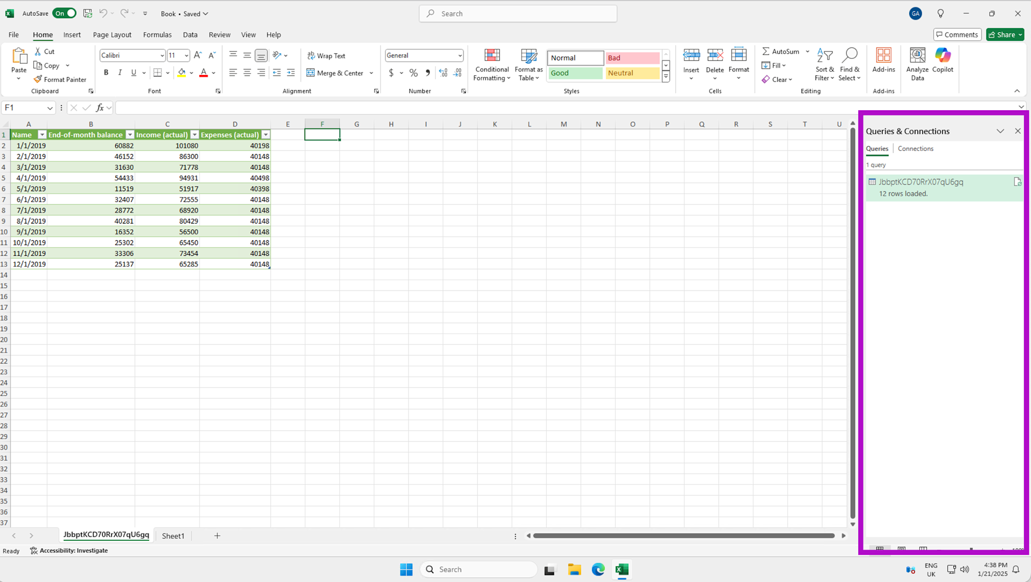Export Notion to Excel