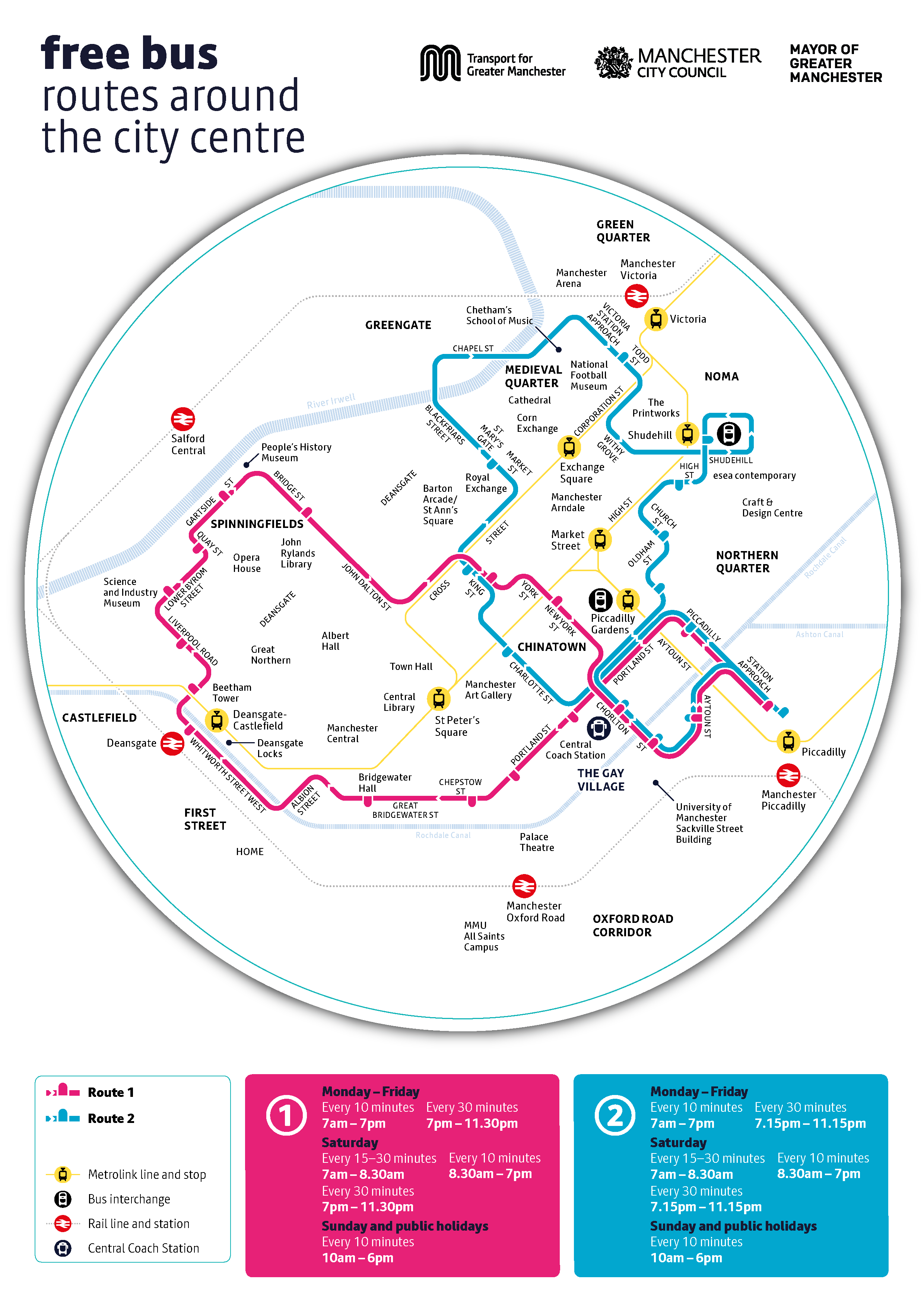 free bus | Bee Network | Powered by TfGM