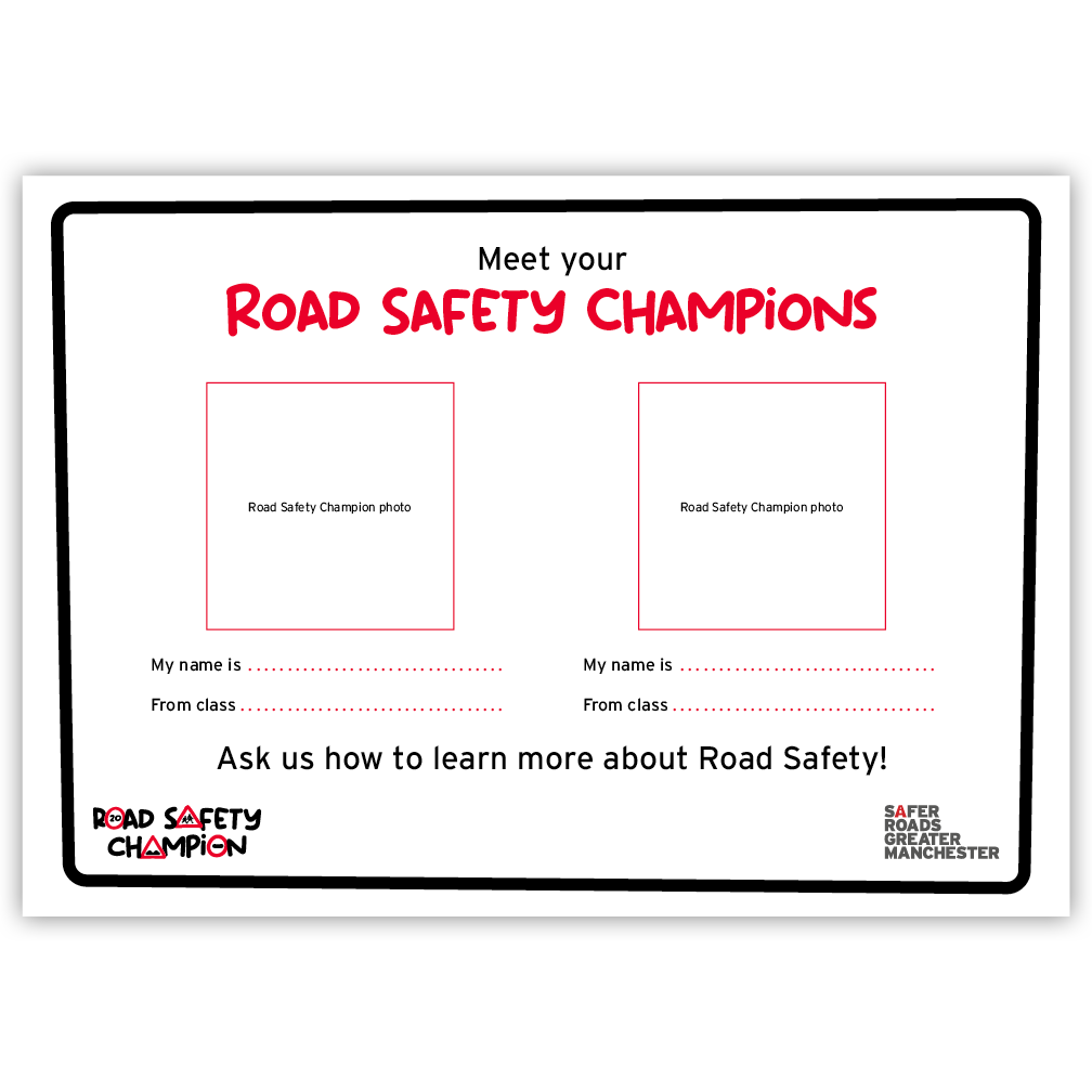 Road Safety Champions | Bee Network | Powered by TfGM