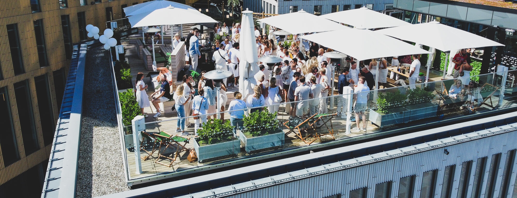 The Terrace – a unique rooftop terrace in Malmö | Strawberry