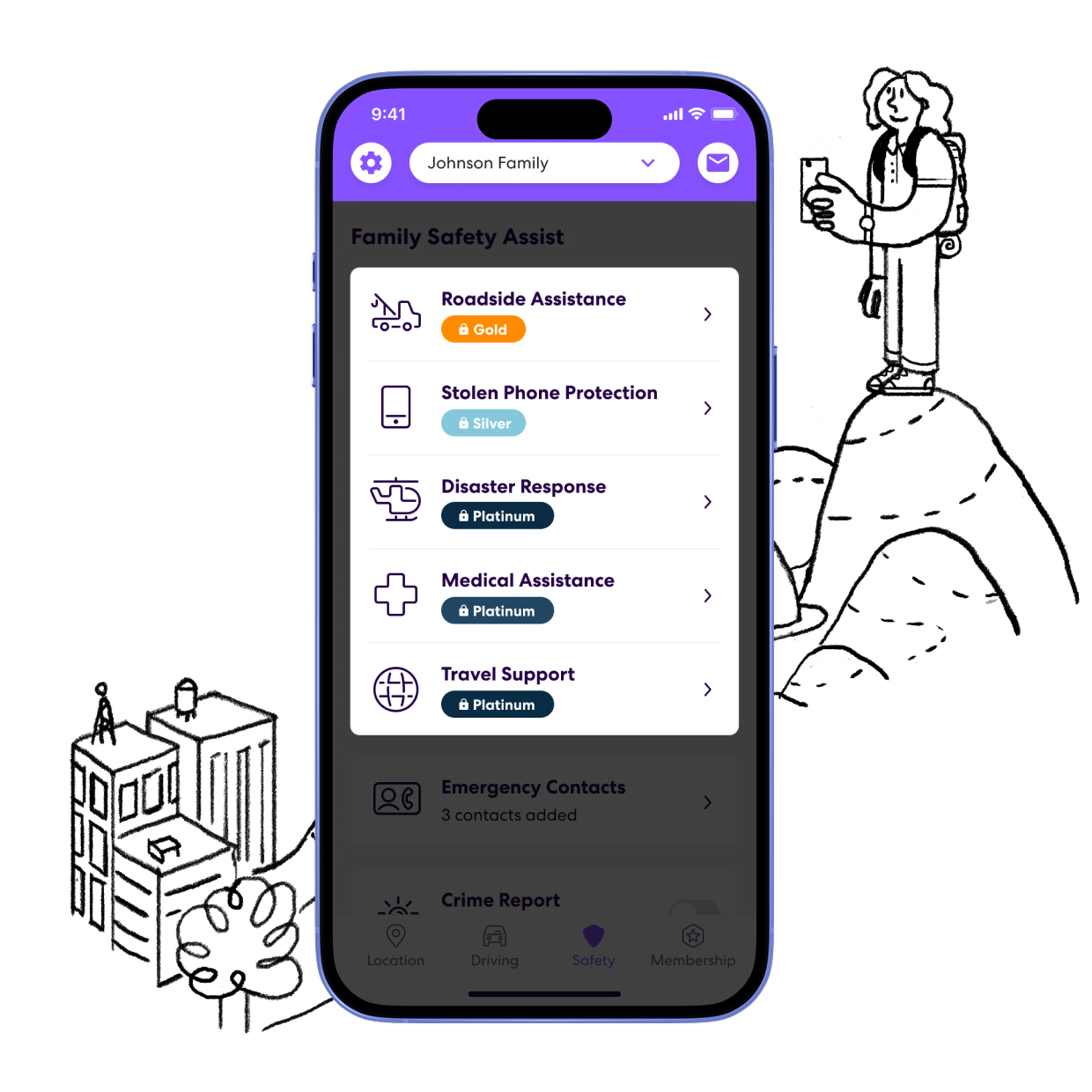 Emergency Alert App: SOS, Dispatch, Breakdown Assistance | Life360