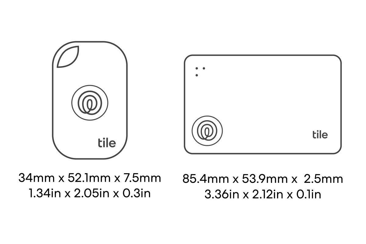 Dimensions of a Tile Performance Pack (2024)