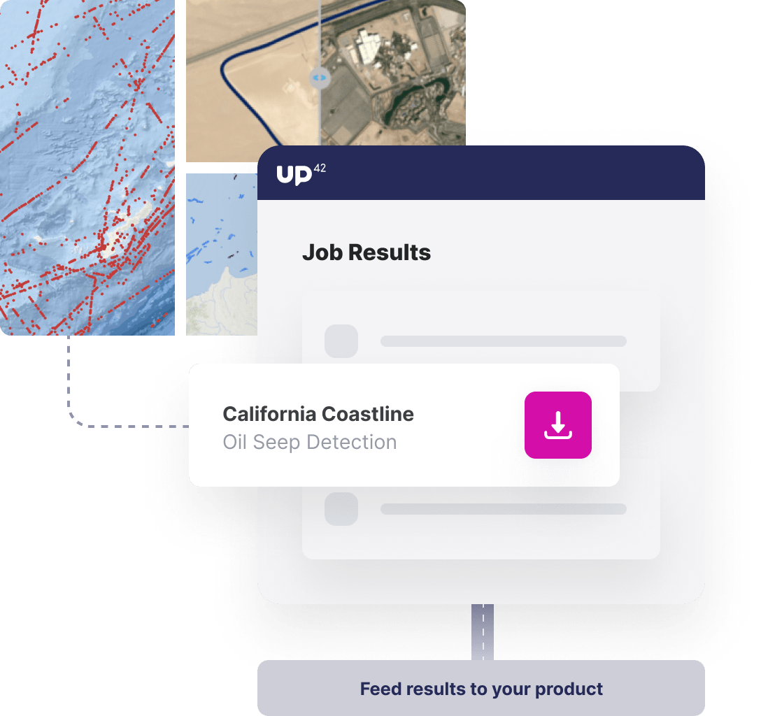Detect natural oil seeps · UP42