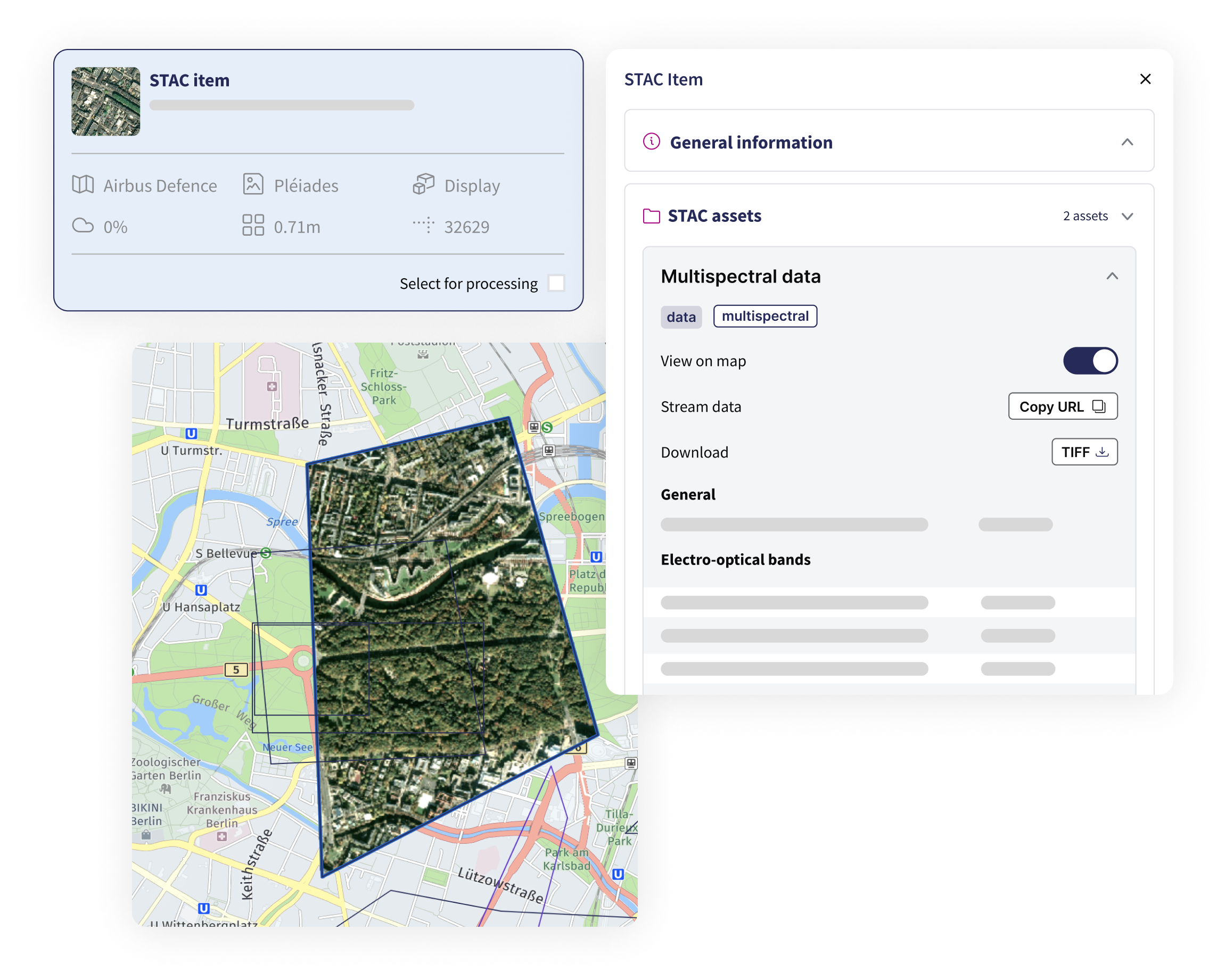 Centralize your geospatial data management · UP42
