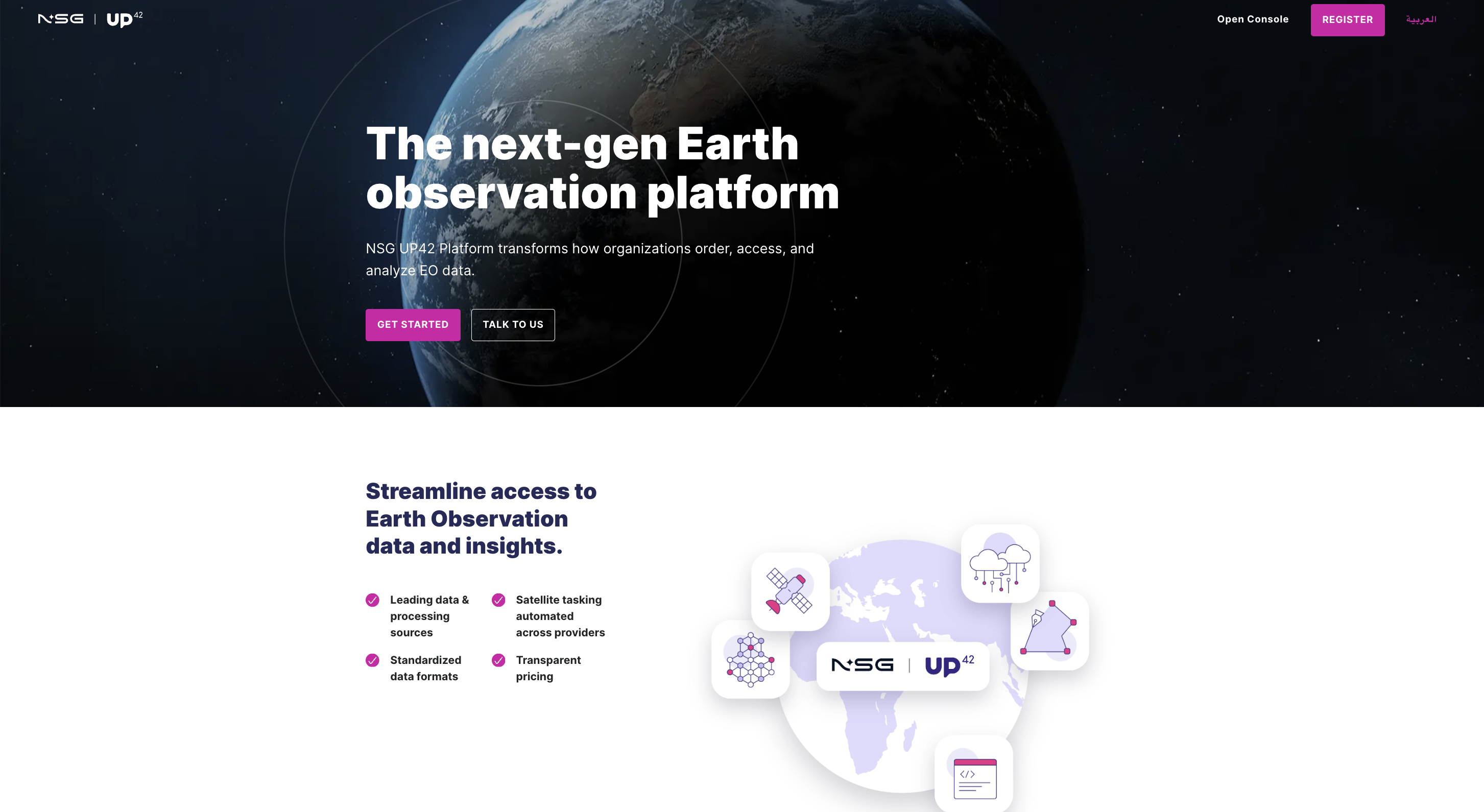 The next-gen Earth observation platform · UP42