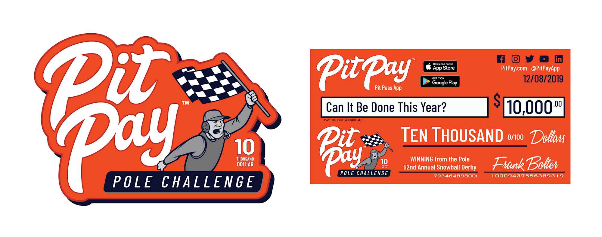 Pit Pay Announces Pit Pay Pole Challenge | Pit Pay