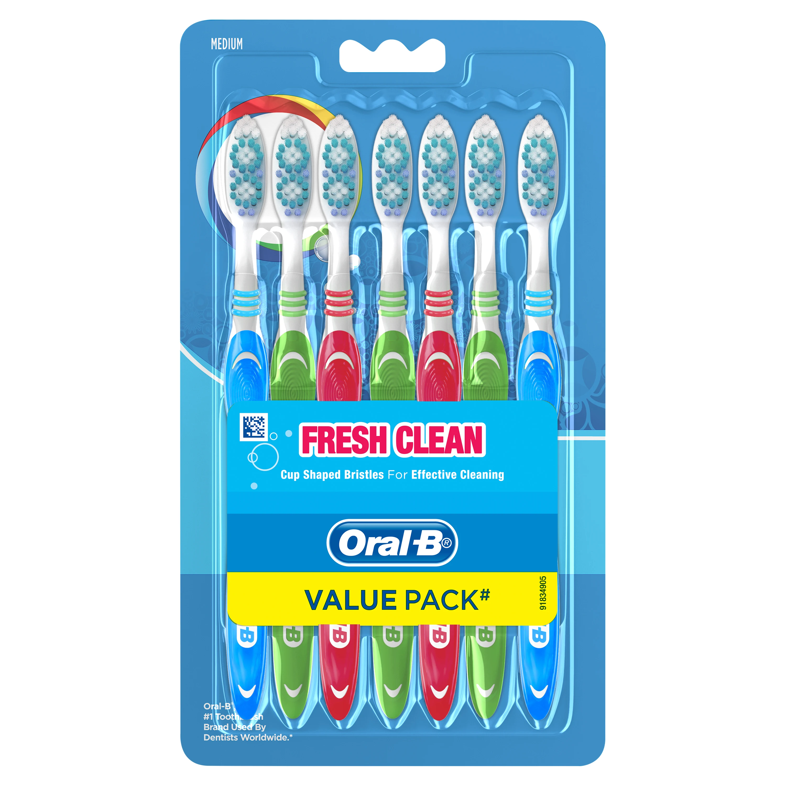 Oral B Fresh Clean Medium Toothbrush