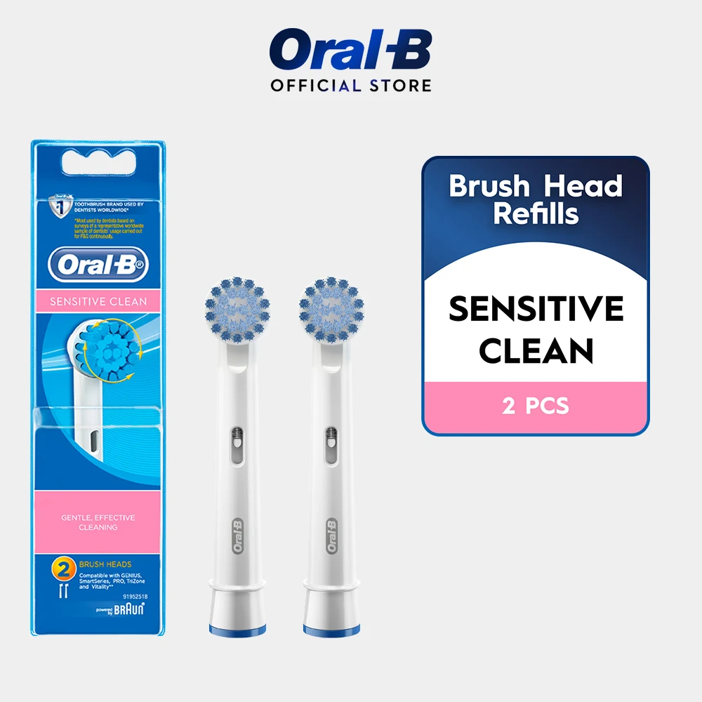 Oral B Sensitive Clean Electric Toothbrush Refills