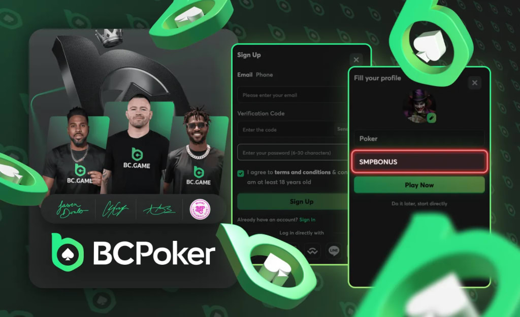 Best BC Poker Invitation Code 2026 | $200 Bonus + $5 Free