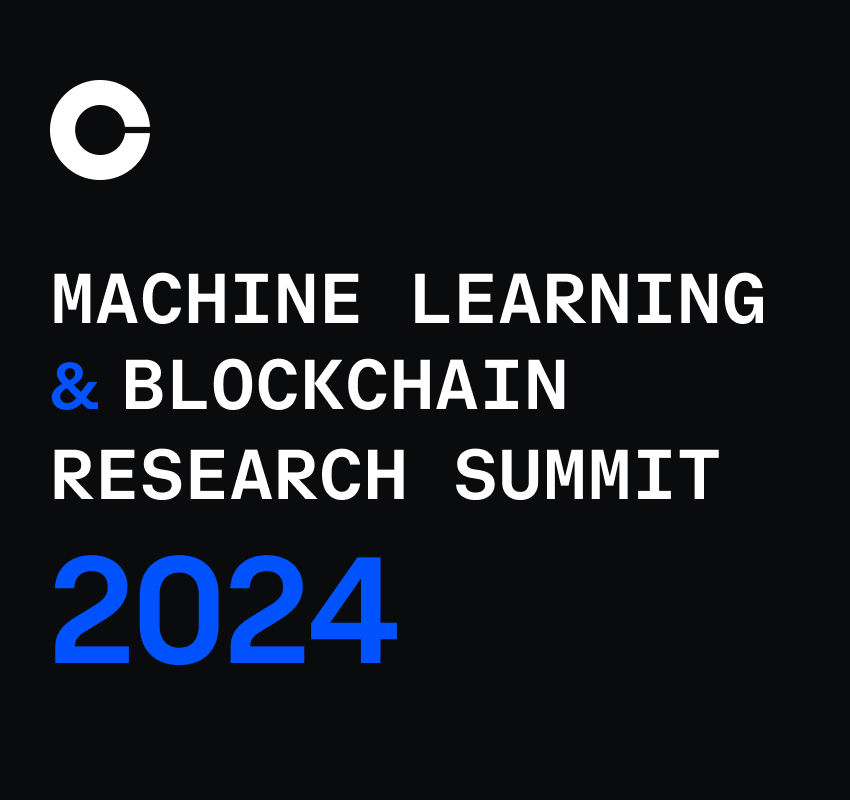 Coinbase Research Summit on Machine Learning and Blockchain