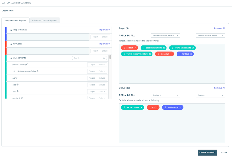 Custom Segment Editor Getting Started Guide
