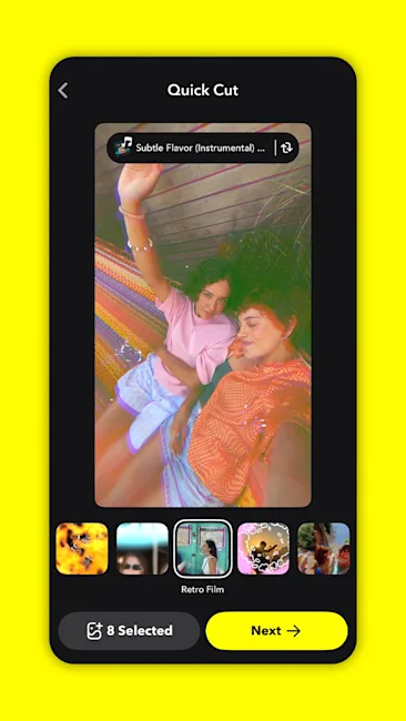 In-App Editing for All: Snapchat Introduces Quick Cut