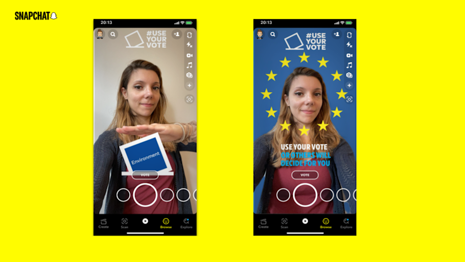 Snap gets ready for this year's EU elections